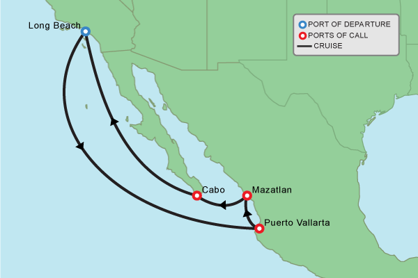 7 Night Mexican Riviera on Carnival Panorama | Delta Cruises