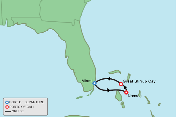 3 Night Bahamas: Great Stirrup Cay & Nassau on Norwegian Joy | Delta ...