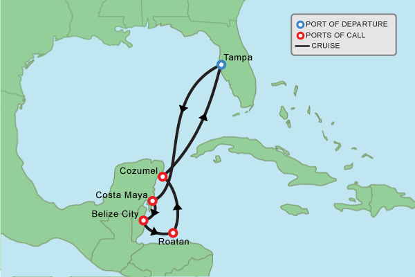 Costa Maya Street Map Playa Del Carmen Map Print, Mexico Map Art