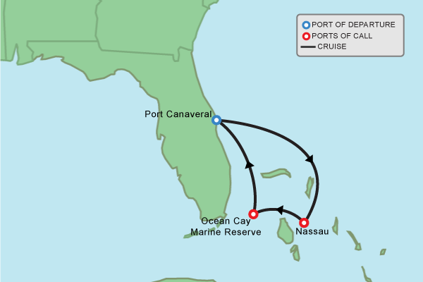 3 Night Bahamas on MSC Seashore | Delta Cruises