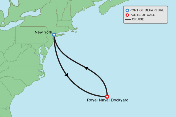 7 Night Bermuda on Norwegian Aqua | Delta Cruises